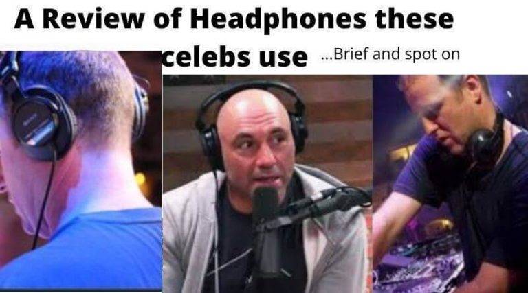 Headphones Joe Rogan and DJ Sasha use: Top Celebrity picks